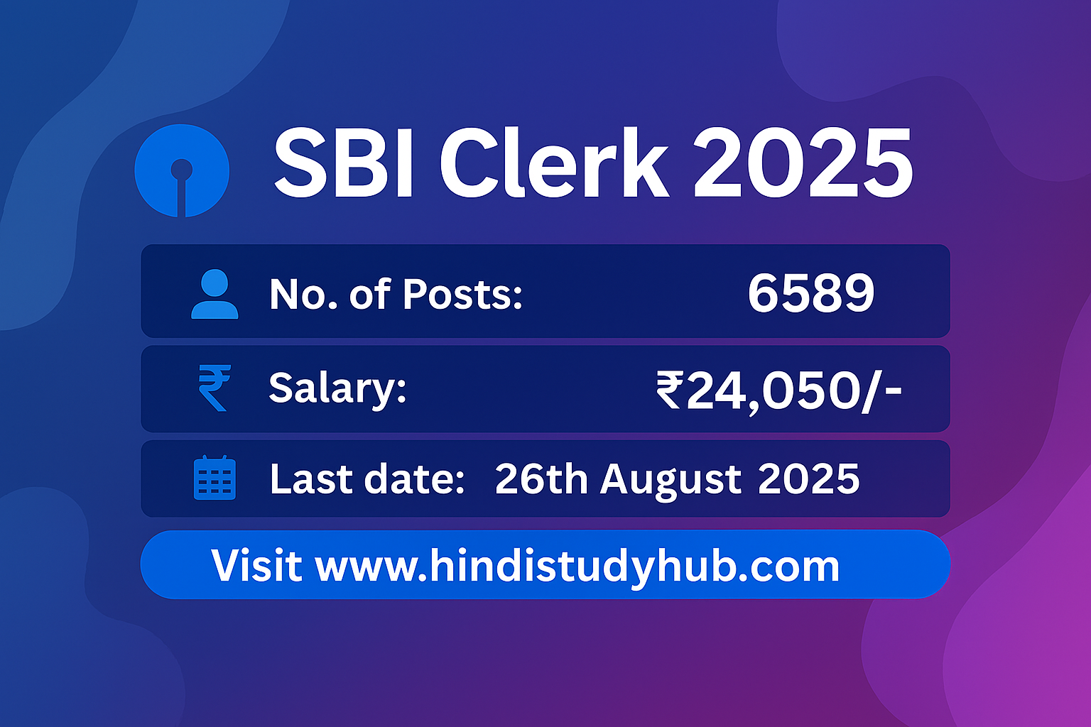 SBI Clerk Recruitment 2025: 5180 वैकेंसी के लिए Apply करें ...